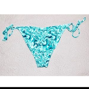 Tilly's | Swim | Tillys Full Tilt 7s Wave Tie Side Bikini Bottoms Nwot ...
